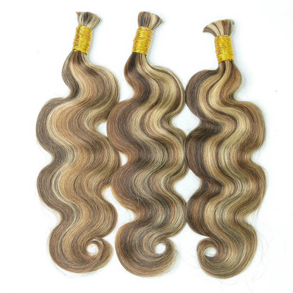 Wholesale - Mix Color Blend Body Wave Human Braiding Hair (Price for 1 ...