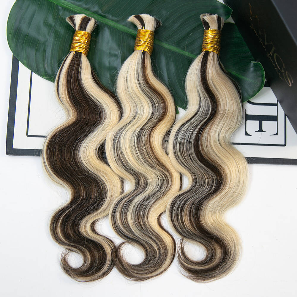Mix Color Blend Body Wave Human Braiding Hair – Ywigs