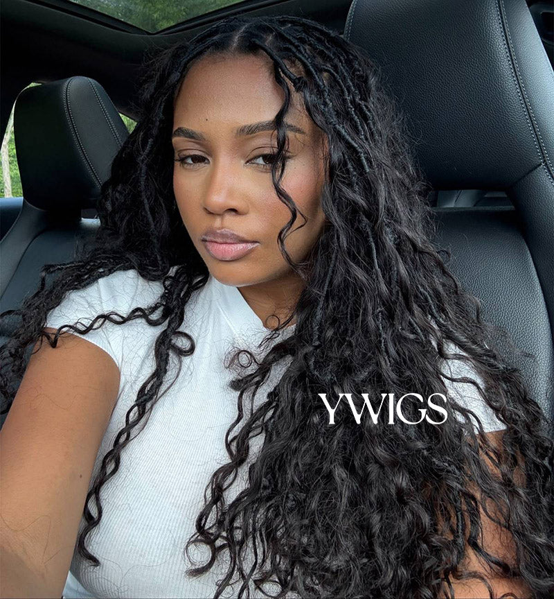 Spanish Curl Bulk Hair Extensions for Braiding – Ywigs