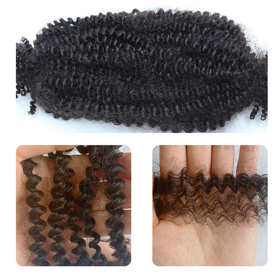 Human Hair Spring Twist Hair Extensions – Ywigs