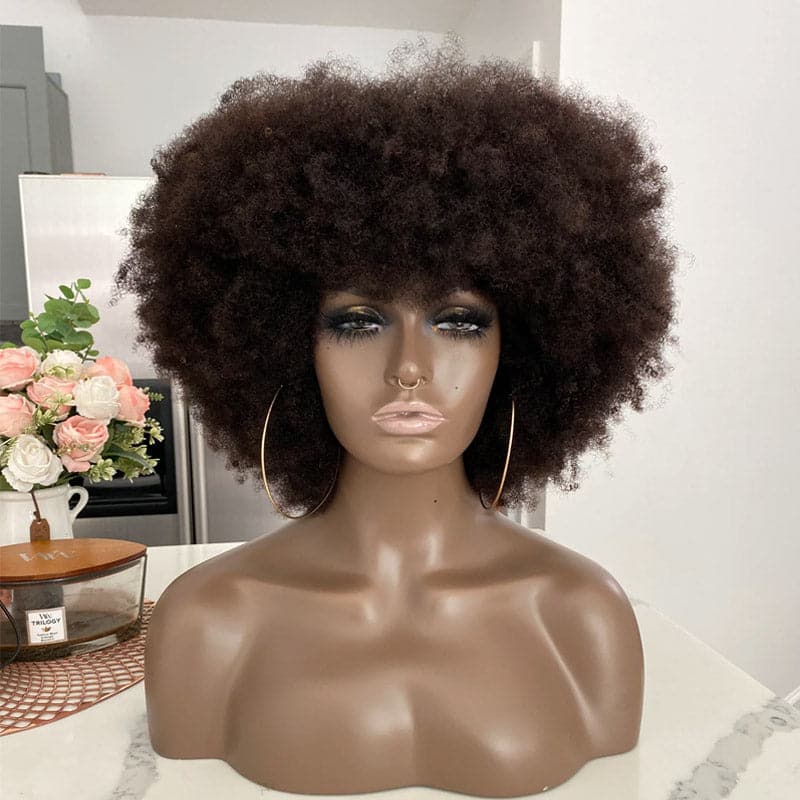 Afro Curly Wig for Natural Texture – Ywigs