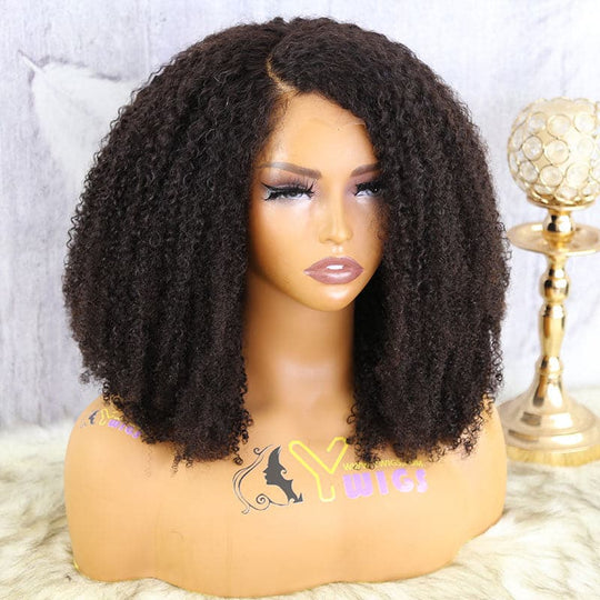 Afro Curly Wig for Natural Texture – Ywigs